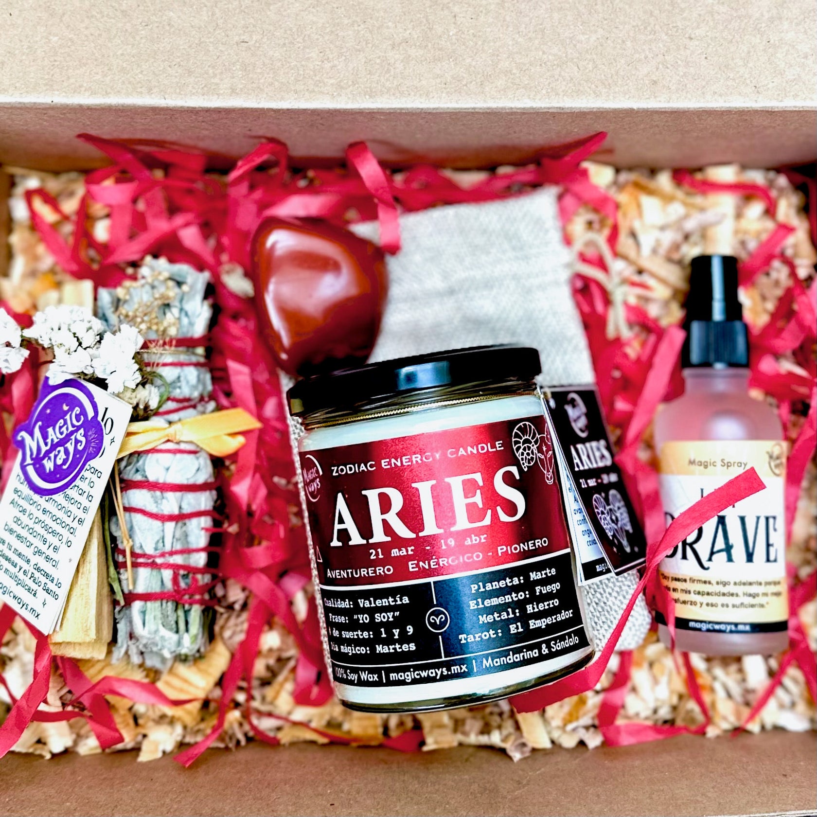 ARIES Box- Conecta con tu Signo Solar – Magic Ways Mx
