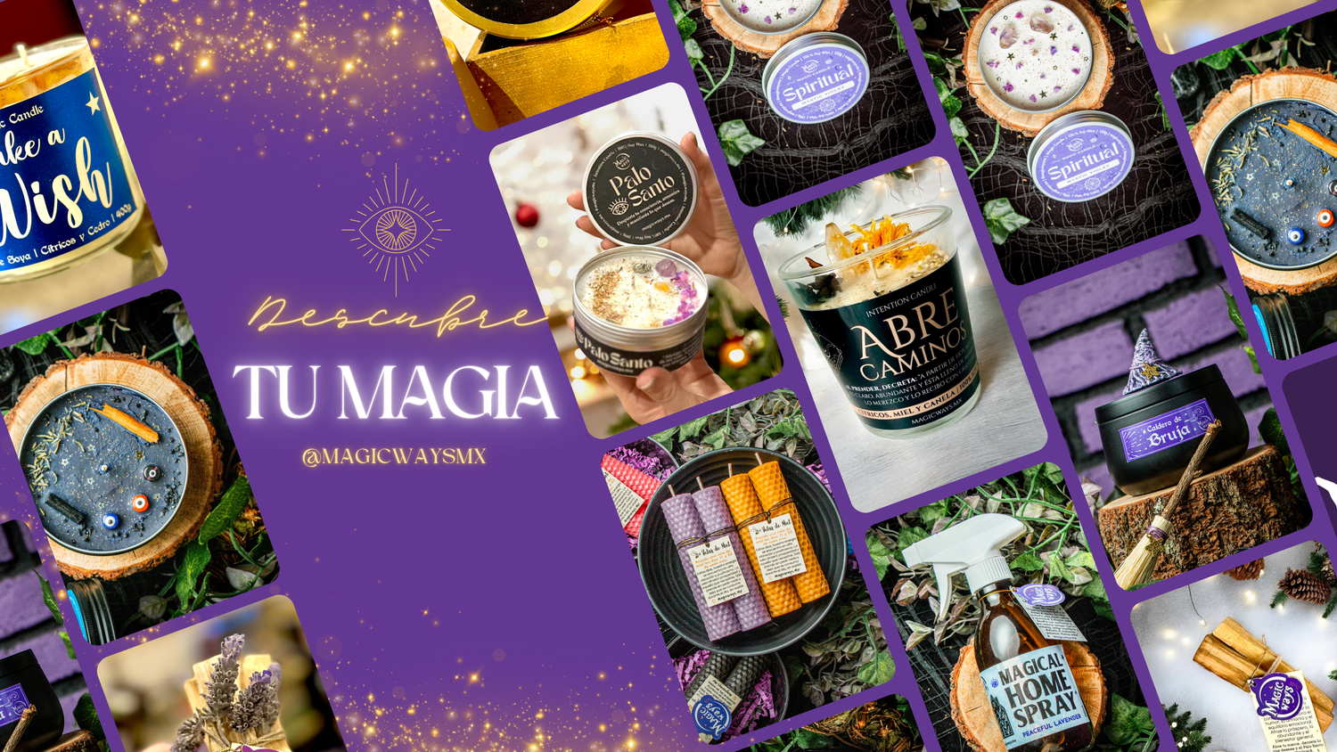 Magic Ways Mx | Witchy Shop de Velas Mágicas, Cuarzos y Rituales