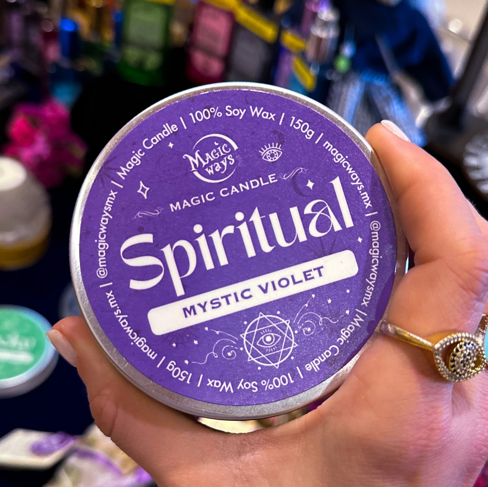 SPIRITUAL- Vela de intuición y conexión espiritual – Magic Ways Mx